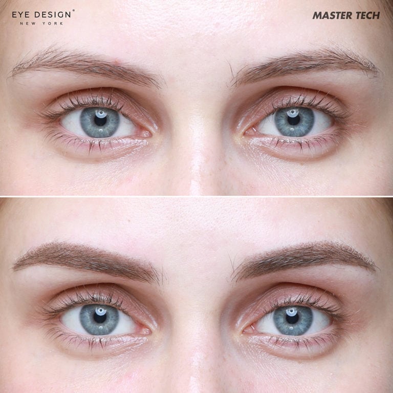 Best Brow Lamination in New York, before and after photos, video, benefits
