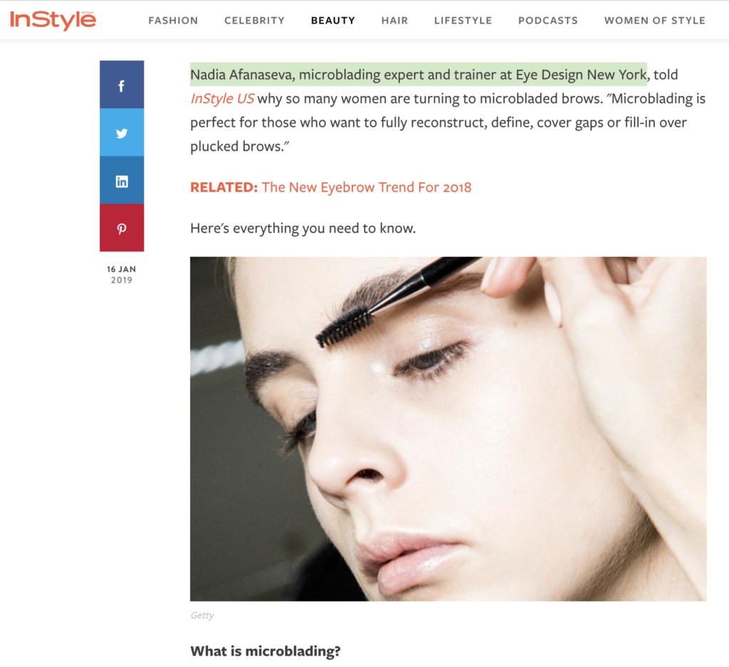 Best Brow Lamination in New York, before and after photos, video, benefits